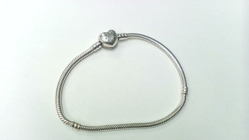 Pandora Heart Snake Braclet Silver Bracelet 14.26G | 018500258893 ...