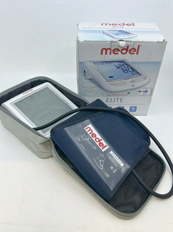 Medel Elite Automatic Blood Pressure Monitor 1 Piece White ...