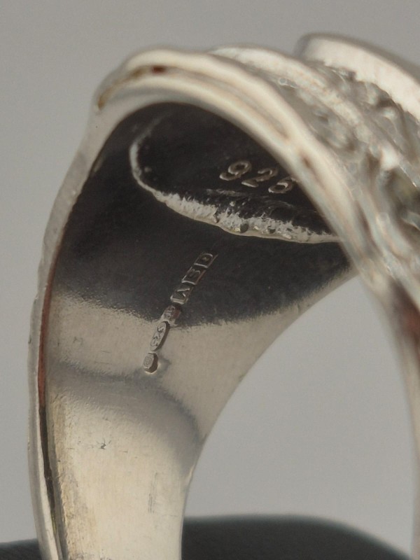 925 Saddle Ring Ring Size W½ | 030100255578 | Cash Converters