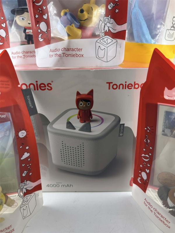 Tonies Toniebox 2 Starter Set - Moon Grey Colour- Brand New & 5 Tonie ...