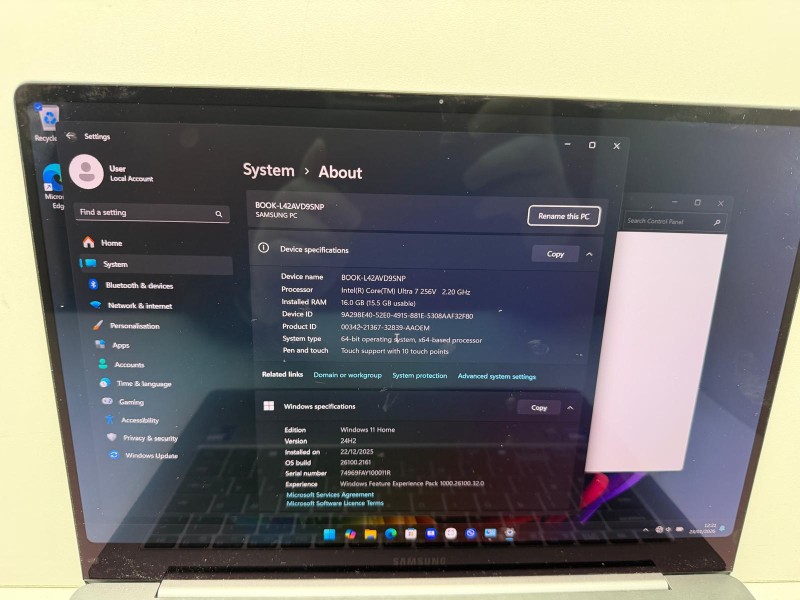 Samsung Galaxy Book 5 Intel Arc. Amoled, Touchscreen, Pro Intel Core ...