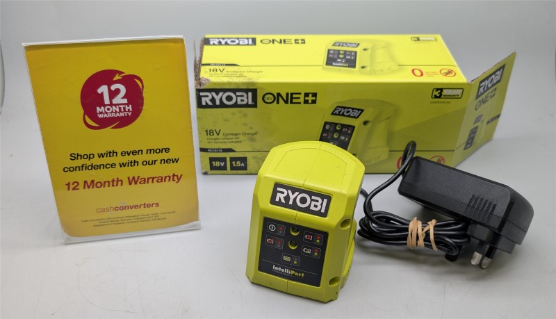 Ryobi Rc18115 Compact Charger | 049900091170 | Cash Converters