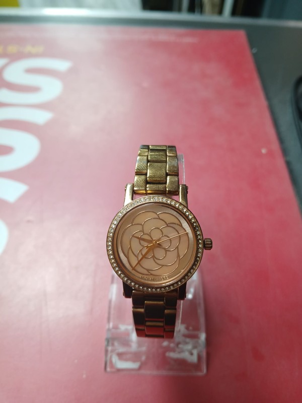Michael Kors Watch Ladies 28mm Petite Norie Rose Gold-Tone Watch Mk3892 ...