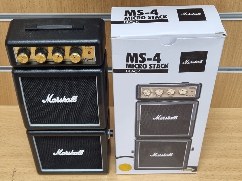 Marshall Micro Stack Black | 017900192187 | Cash Converters