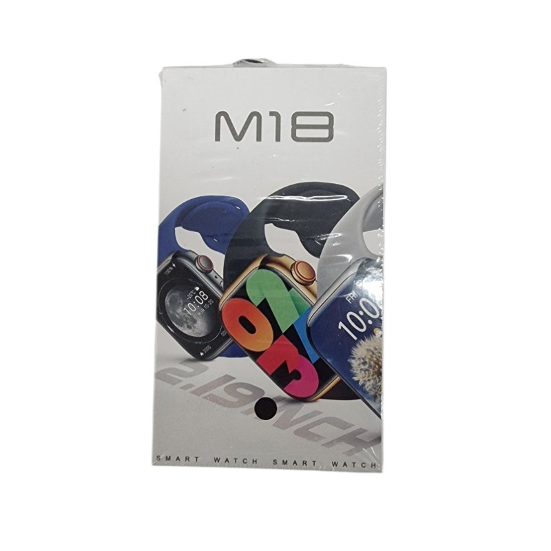 Smartwatch M18 Sqaure Faced | 031000305986 | Cash Converters