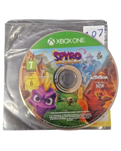 Spyro Reignited Trilogy - Disc Only Xbox One | 019900276320 | Cash ...