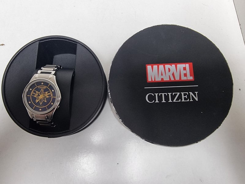Citizen Eco-Drive Captain Marvel Watch Watch Mens | 051400104013 | Cash ...