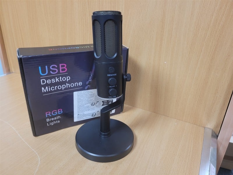 Generic Rgb Desktop Microphone Black | 021600157841 | Cash Converters