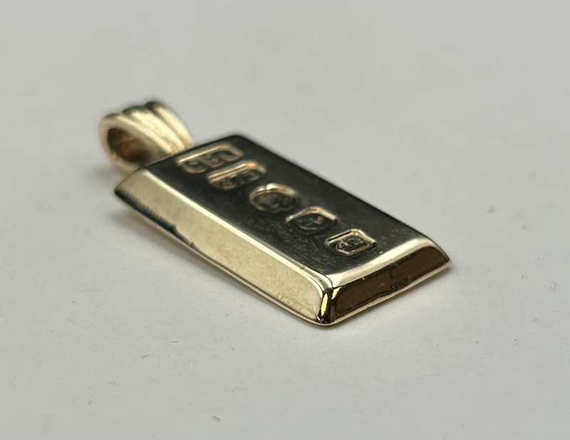 9Ct Ingot Pendant 17.2G | 057800035928 | Cash Converters
