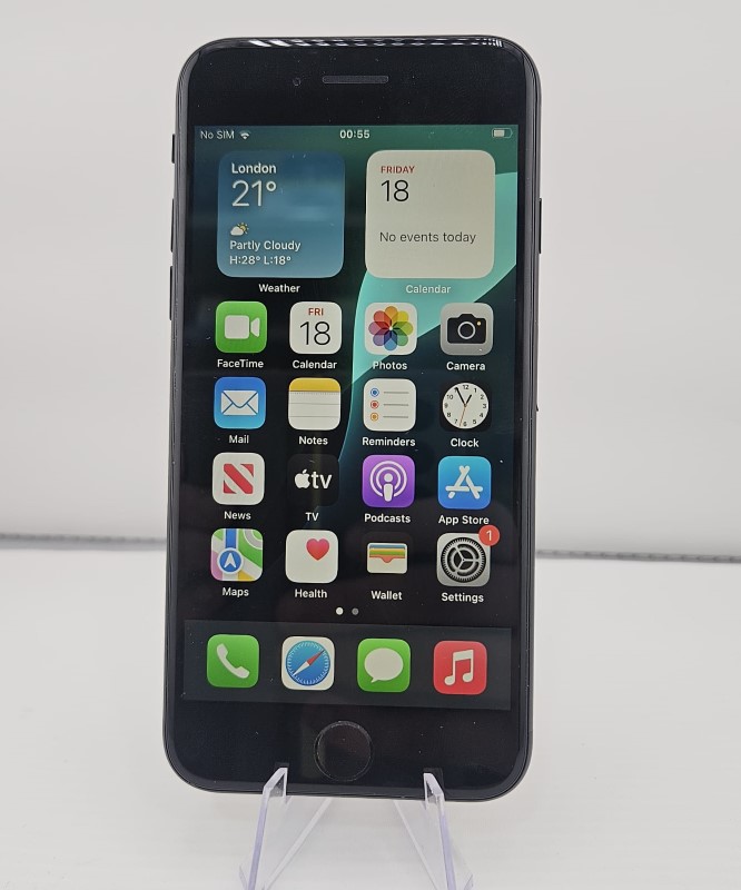 Apple iPhone Se 2nd Gen 100%Bh 64GB Unlocked 64GB Black | 022600157149 ...