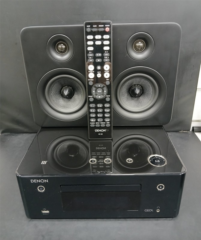 Denon CD System With Roth Oli Speakers Rcd-N9 Black | 056600073143 ...