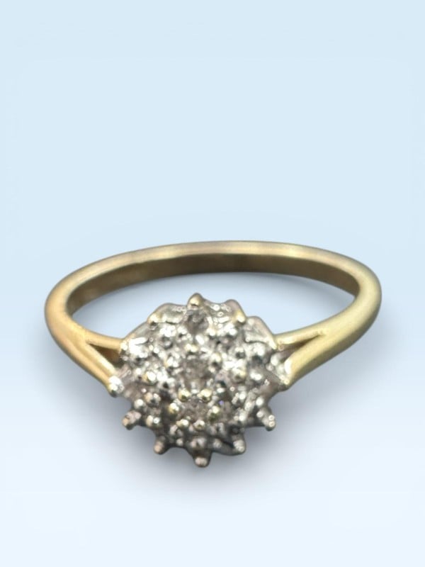 9ct Yellow Gold Ladies Ring With Stone Size L½ | 059000037442 | Cash ...