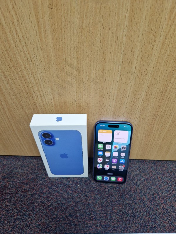 Apple iPhone 16 128GB Blue | 019600265779 | Cash Converters