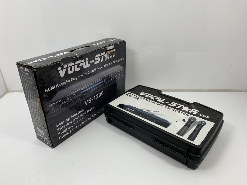 Vocal Star Wm-880 / Vs-1200 Black | 026400245557 | Cash Converters