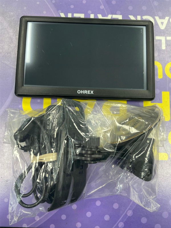 Ohrex Sat Nav Gps Navigation System 7" Screen Black | 057800038520 ...