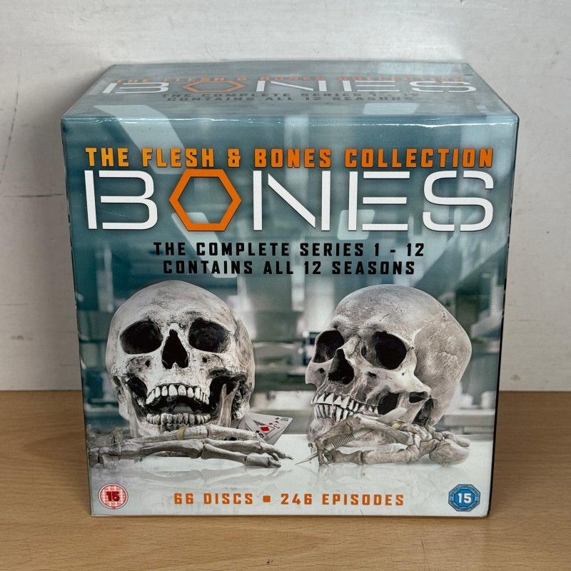 DVD Bones - The Complete Series 1-12 (Case One Cover Missing Only ...