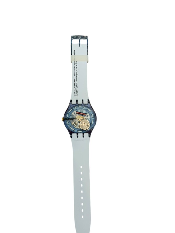 Swatch Watch Unisex Chagall's Blue Circus | 016300331237 | Cash Converters