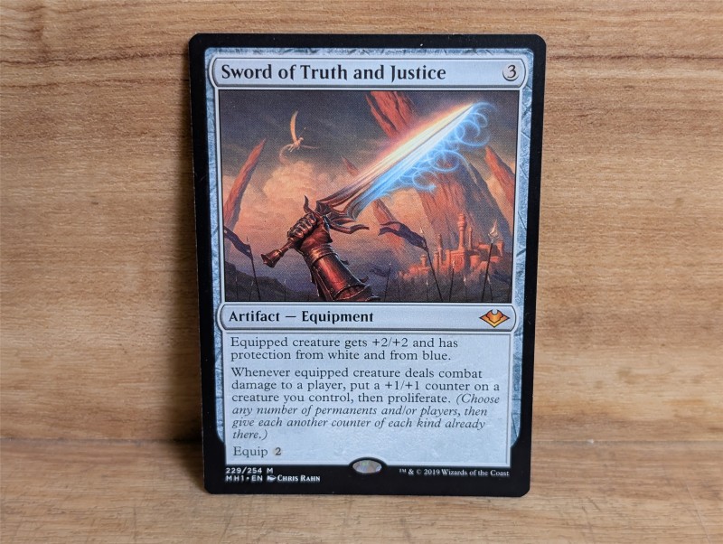 Magic The Gathering Sword Of Truth And Judgement | 048900243009 | Cash ...