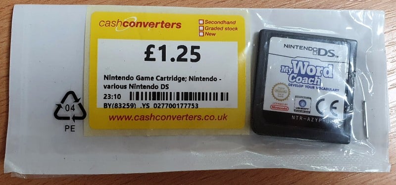 My Word Coach Nintendo DS | 027700177753 | Cash Converters