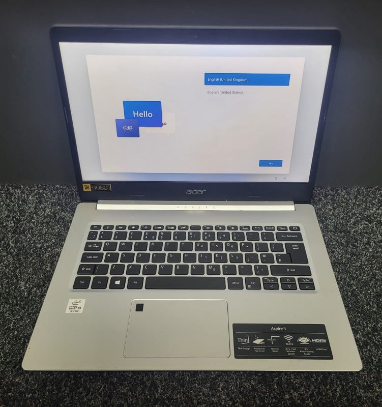 Acer Aspire A514-52 Intel Core i5-10210U @1.6GHz 8GB 256 Silver ...