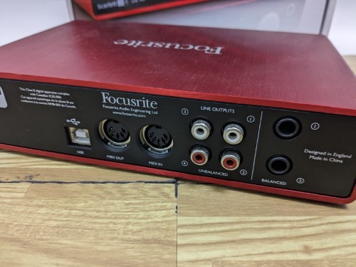 Focusrite - Boxed Scarlett 2I4 2nd Generation 2- In/4 Out Usb Audio ...