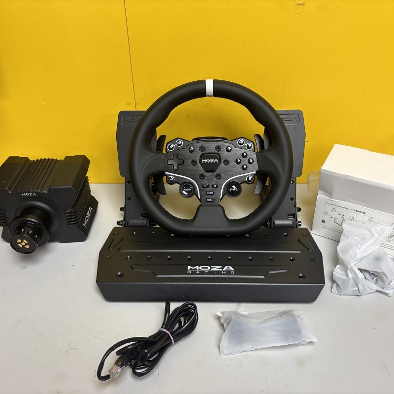 Moza Racing R5 Bundle - R5 Direct Drive Wheelbase, Es Steering Wheel ...