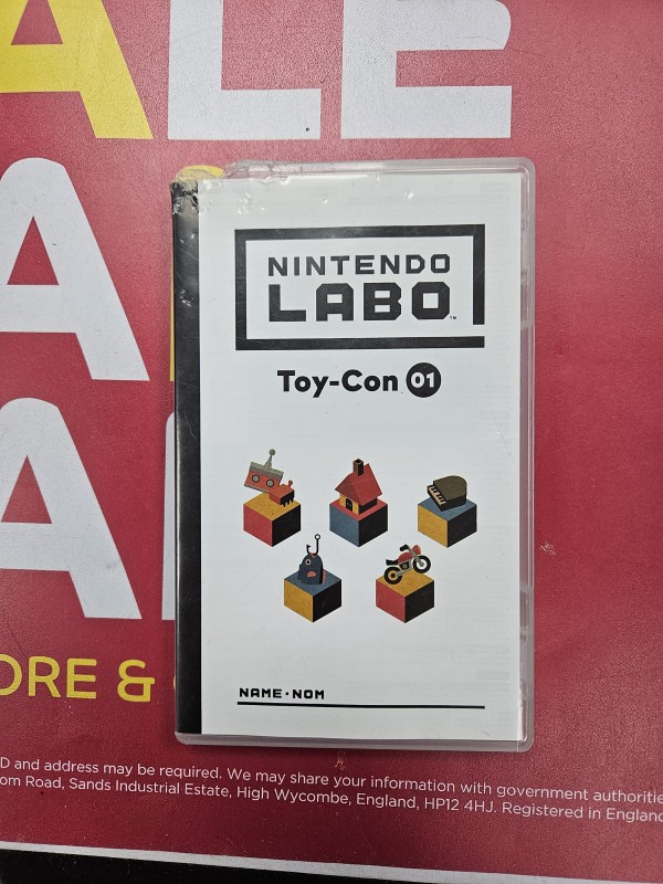 Nintendo Labo Toy-Con 01: Vr (Game Only) Nintendo Switch | 045700043870 ...