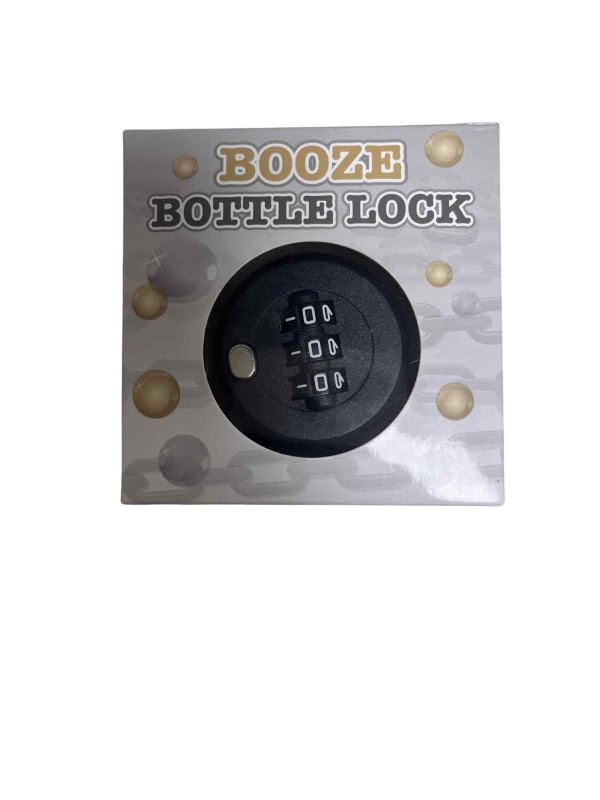 Booze Bottle Lock Black | 051400111070 | Cash Converters