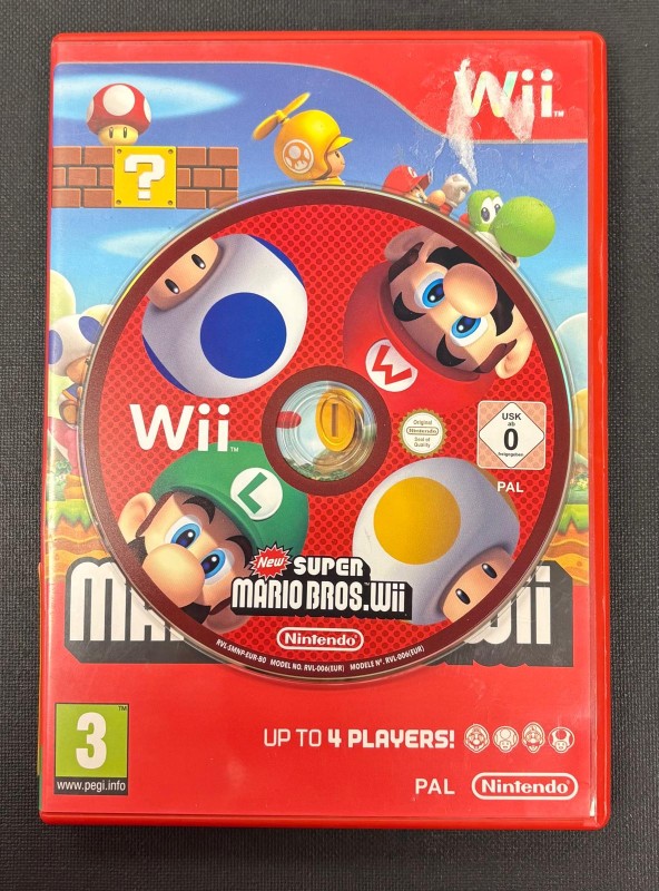 Super Mario Bros Nintendo Wii | 015400180814 | Cash Converters