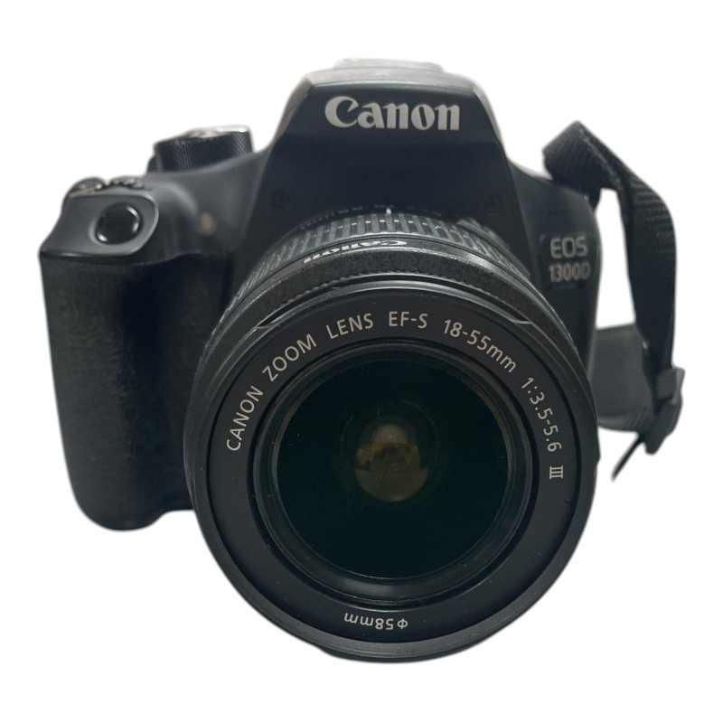 Canon Eos 1300D + 18-55mm Iii With 128GB Memory Card Black ...