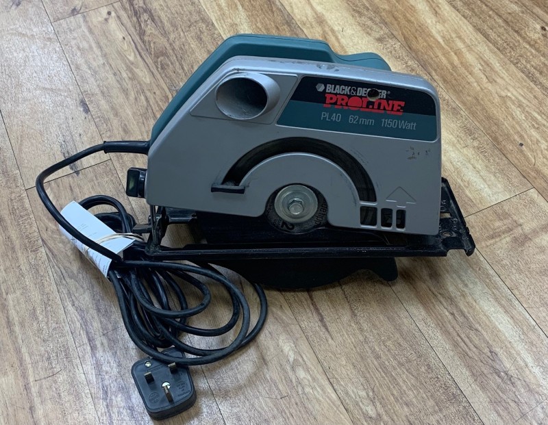 Black & Decker Pl40 Proline Circular Saw | 049100356947 | Cash Converters