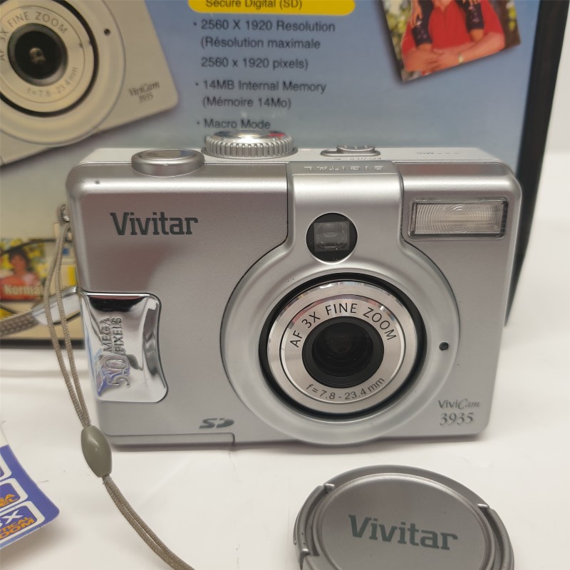Vivitar 5 Mega Pixel Compact Digital Camera. 5.0 Mp | 038600319682 ...