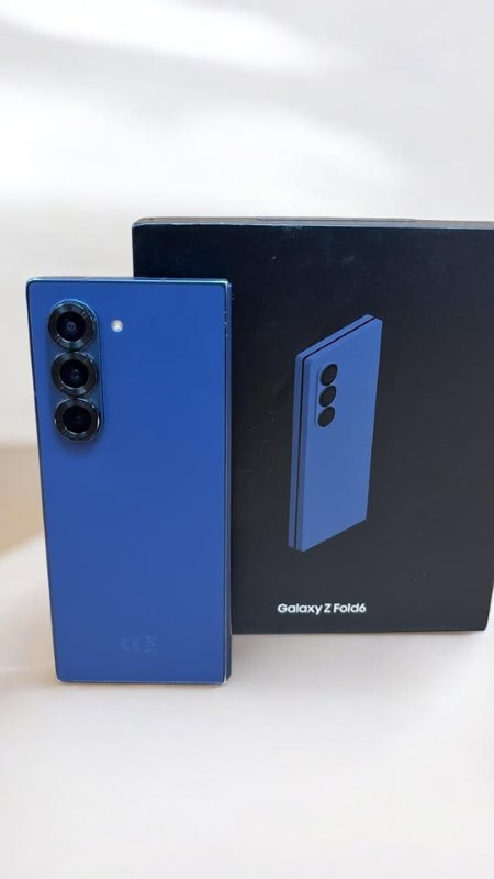 Samsung Galaxy Z Fold 6 Sm-F956b /DS 256GB Blue | 053400220767 | Cash ...