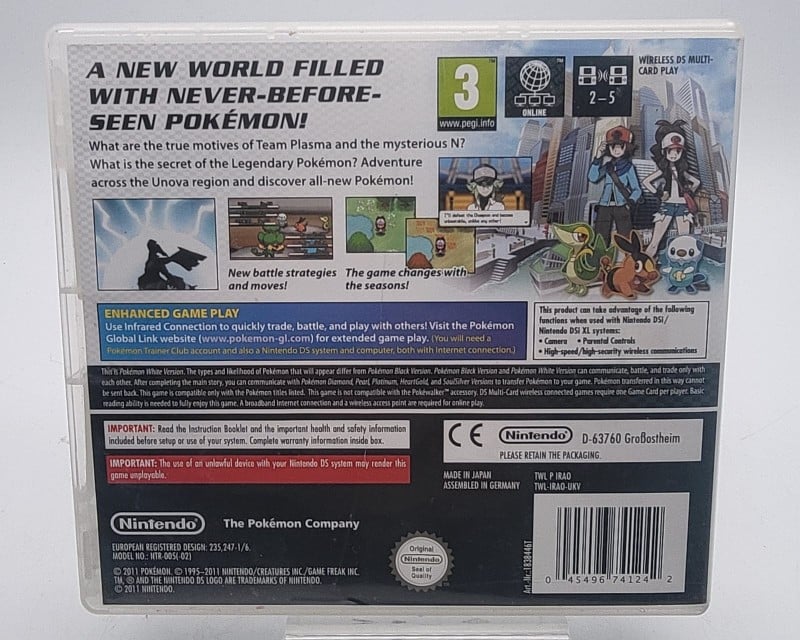 Pokemon White Version Nintendo DS | 056500104606 | Cash Converters