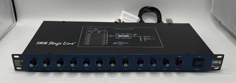 Stage Line Mmx-28 Audio Mic Mixer | 027300098994 | Cash Converters