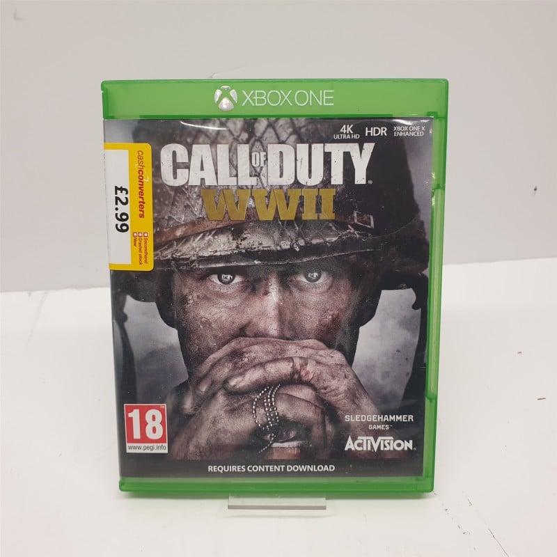 Call Of Duty Wwii Xbox One | 038600320780 | Cash Converters