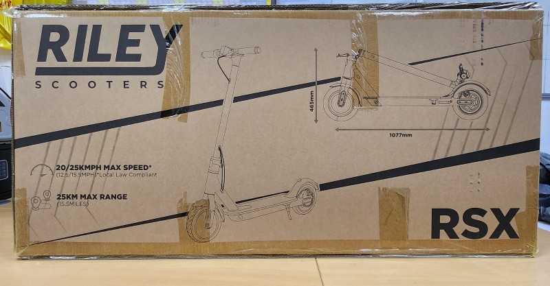 Riley 15.5 Mph Scooter Black | 021600150828 | Cash Converters