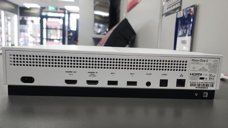 Xbox One S / Console / No Controller / Power Lead Xbox One S White ...