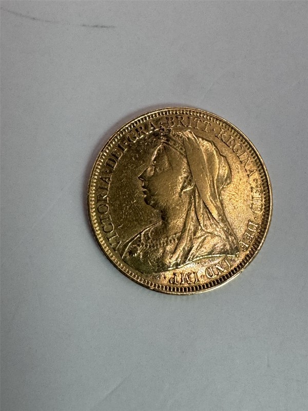22ct 1895 Full Sovereign Gold Coin 7.98G | 057000057100 | Cash Converters