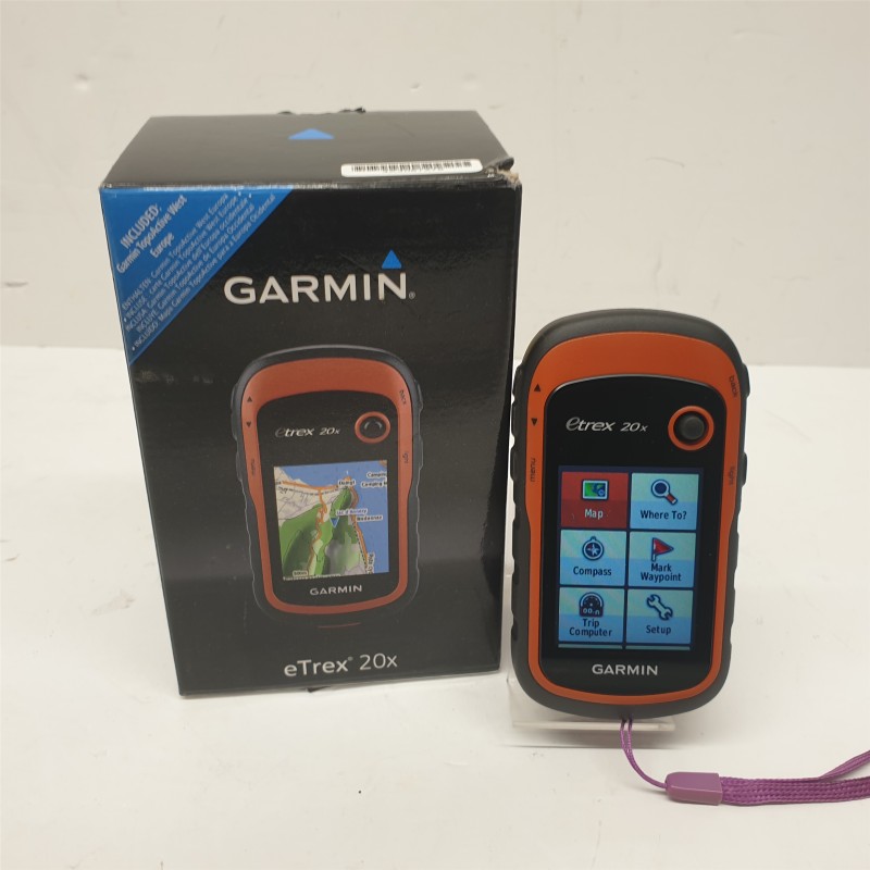 Garmin Etrex 20X Outdoor Handheld Gps Unit With Topoactive Western ...