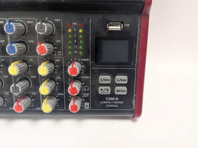 Citronic Csm-6 Compact Mixing Console | 050000128489 | Cash Converters