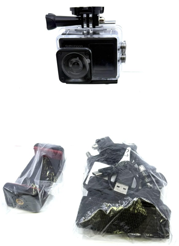 Goodmans Full HD Action Camera Dual Screen Waterproof Wide A Self Timer ...