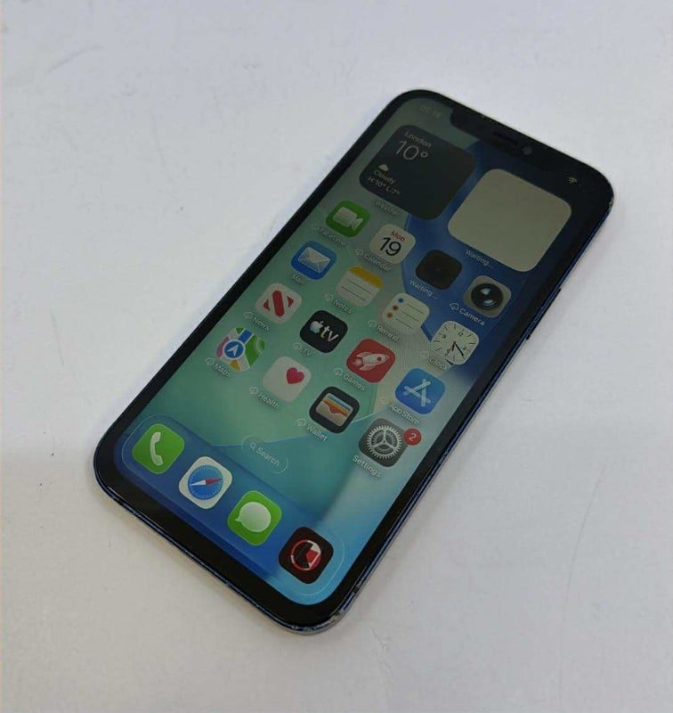 Apple iPhone 12 Non Original Screen Battery Health 77% 128GB Blue ...