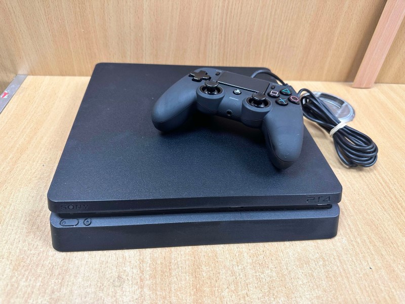 Sony Ps4 Slim Playstation 4 Slim 500GB Black for 99.99 Second Hand