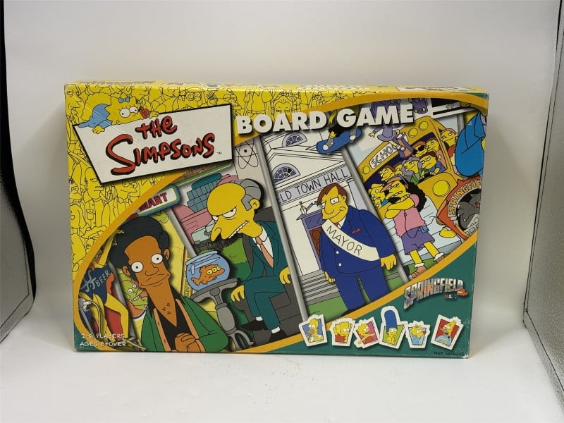 The Simpsons Board Game White | 020700389673 | Cash Converters