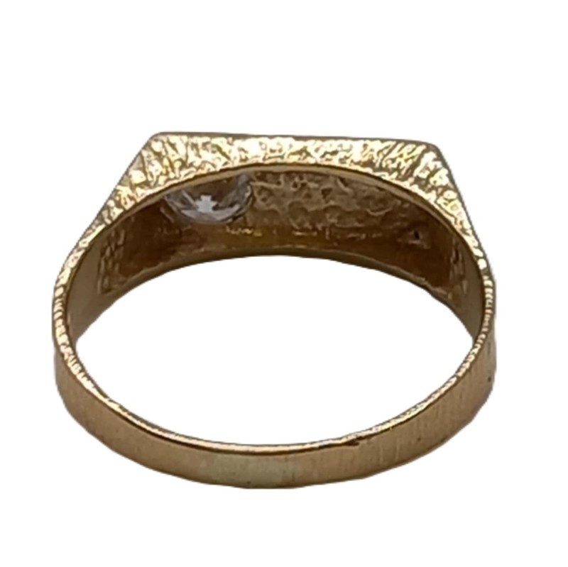Square Signet Ring Size T | 030100263620 | Cash Converters