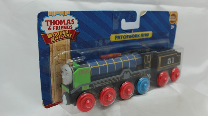 Thomas And Friends Wooden Railway, Patchwork Hiro Blue | 046000126094 ...