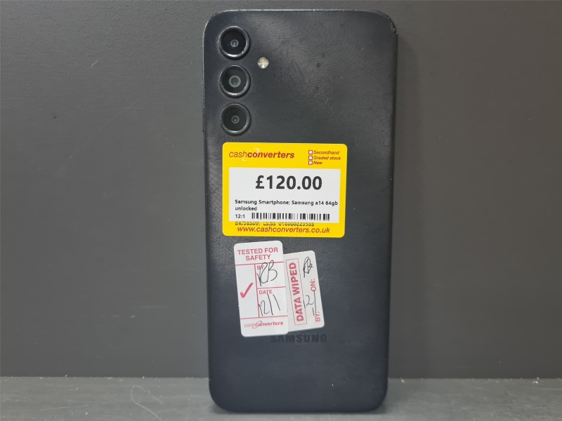 Samsung A14 64GB Unlocked 64GB Black | 018000223588 | Cash Converters