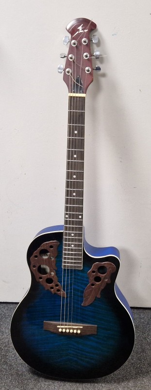 Unbranded Basic Semi-Acoustic Blue | 049700116187 | Cash Converters