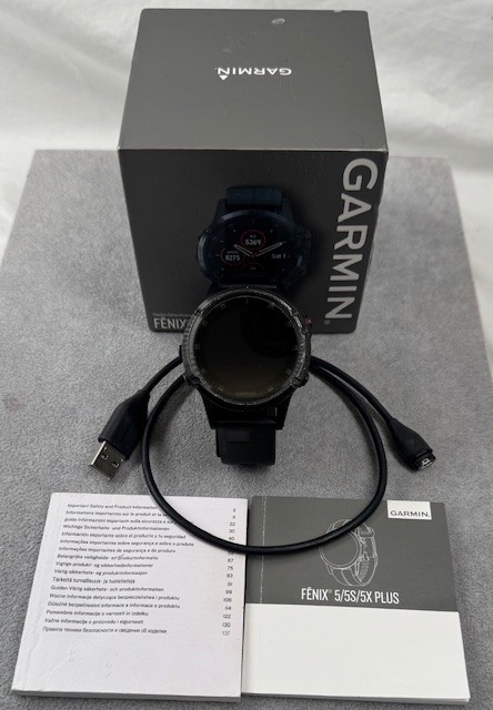 Garmin Fenix 5 Plus Black | 051900184683 | Cash Converters